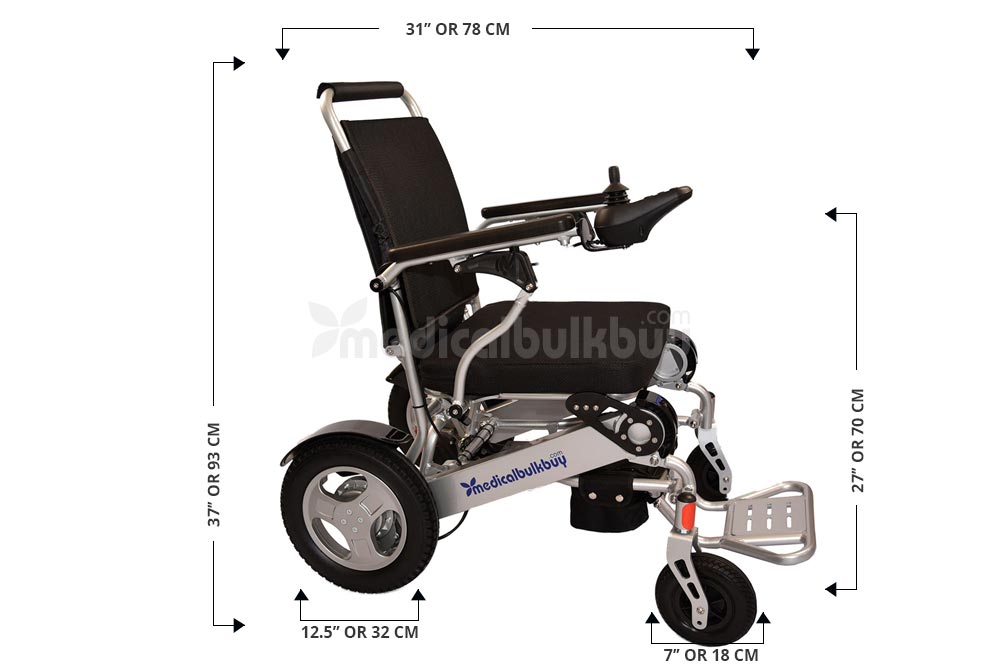 Aluminum Electrical Wheelchair With Excellent Travel Companion G09